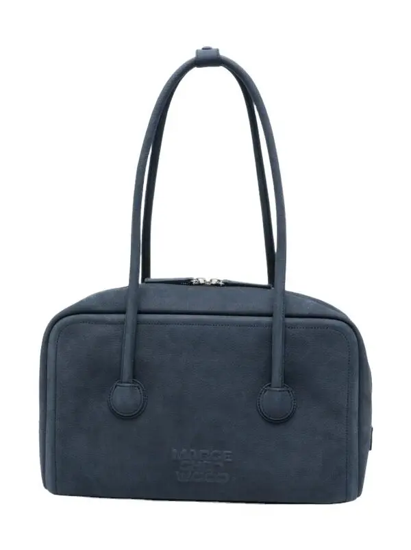 MARGESHERWOOD Zippered Shoulder Bag - Indigo