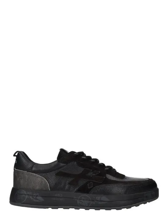Premiata Lace-up Sneakers - Black