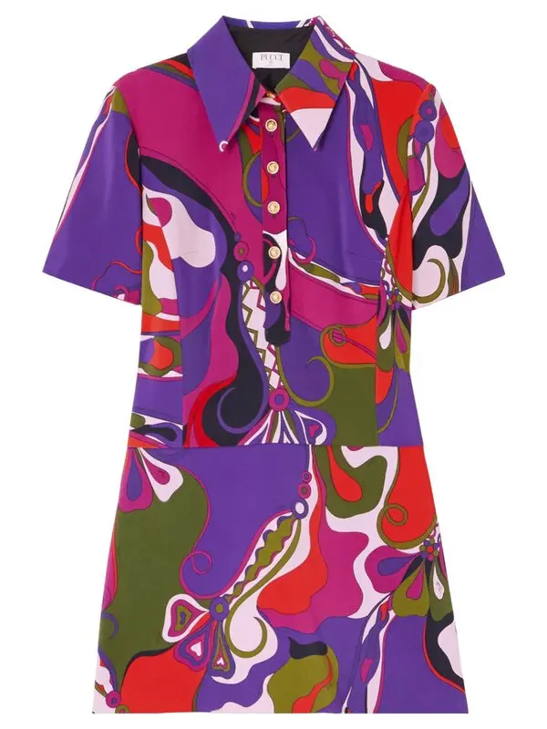 Emilio Pucci Loosefit Dress - Multicolor