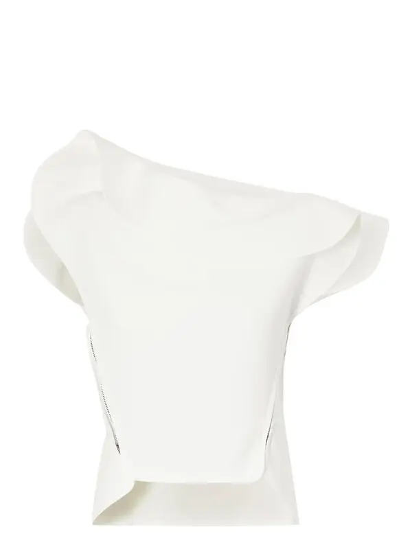 Maticevski Asymmetrical Crepe Top - No