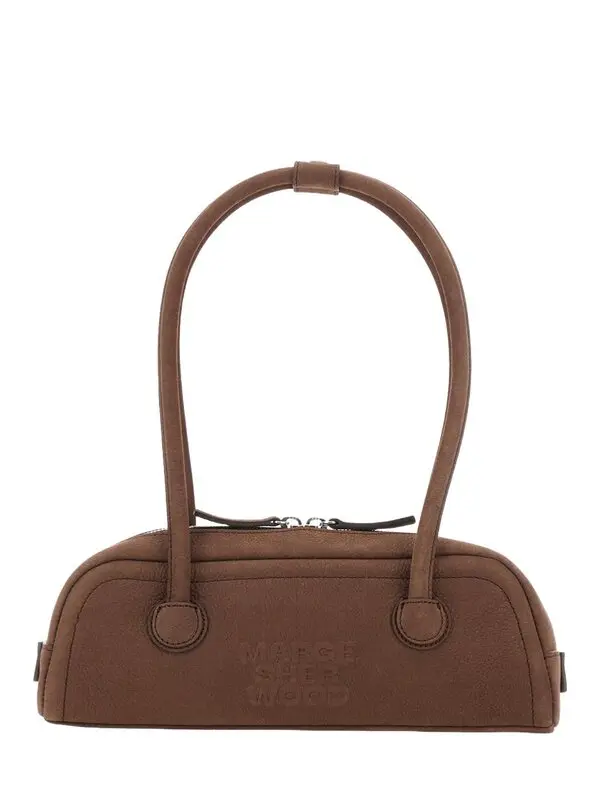MARGESHERWOOD Zip-top Shoulder Bag - Brown