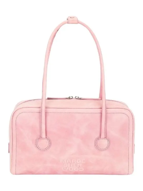 MARGESHERWOOD Zippered Shoulder Bag - Pink