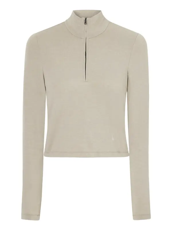 JAMES PERSE Fitted Cropped Top - No