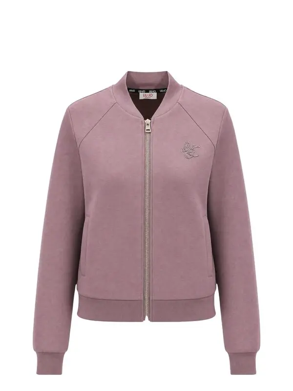 Liu Jo Full-zip Sweatshirt - Beige