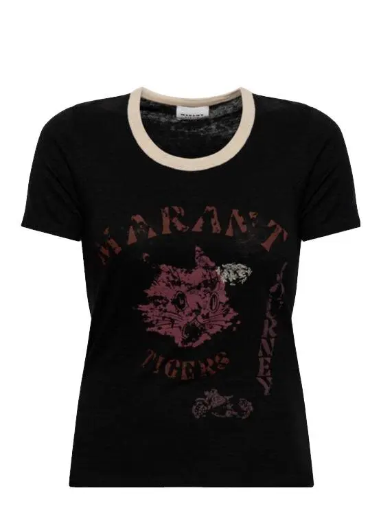 Isabel Marant Étoile Short-sleeved T-shirt - Black