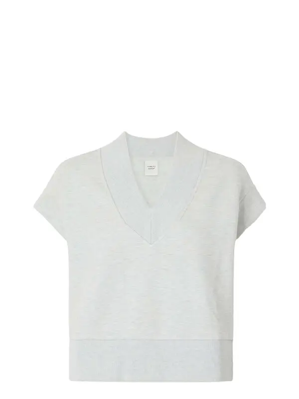 Varley Gracee Ribbed-trimmed Tank - No