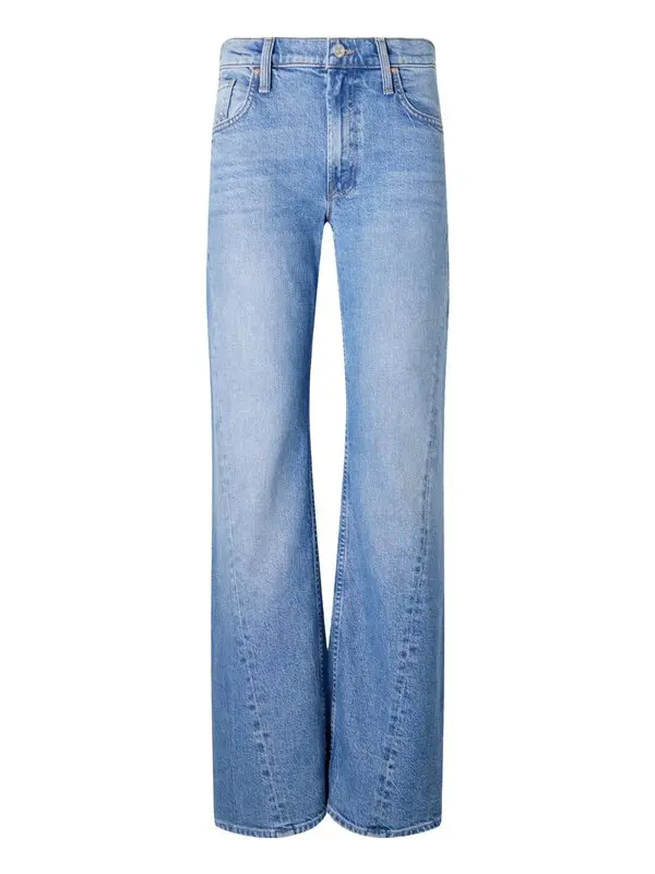 MOTHER Stretch Denim Jeans - Blue