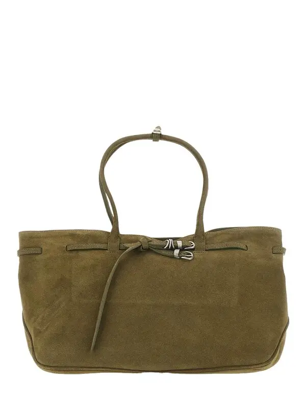 MARGESHERWOOD Grandma Used Large Shoulder Bag - Green