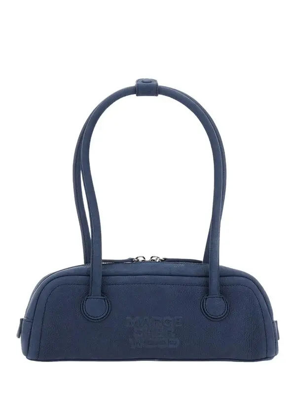 MARGESHERWOOD Soft Boston Ew Mini Shoulder Bag - Blue