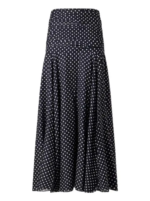Charo Ruiz Ibiza Polka Dot Maxi Skirt - No