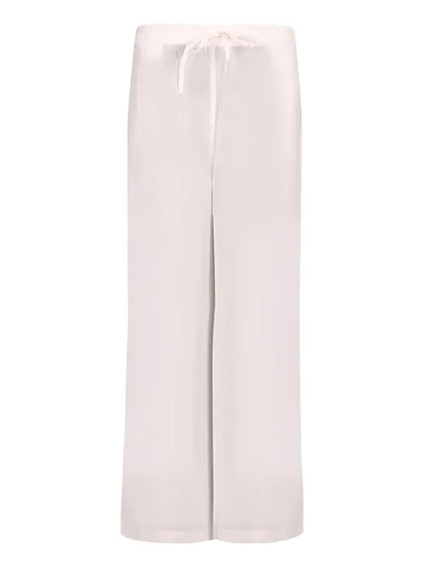 P.a.r.o.s.h Drawstring Wide-leg Casual Pants - Pink