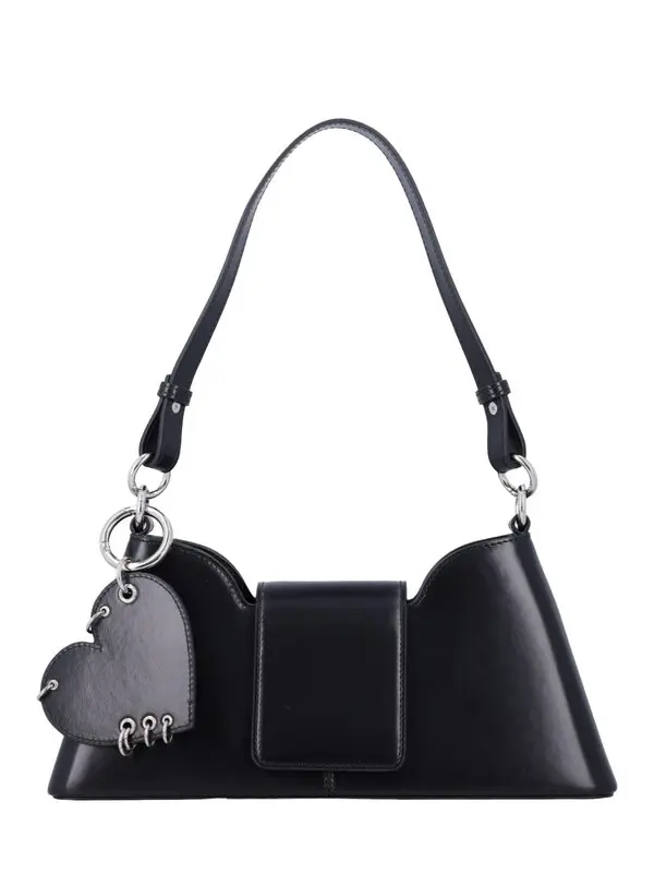 JUSTINE CLENQUET Top-handle Shoulder Bag - Black
