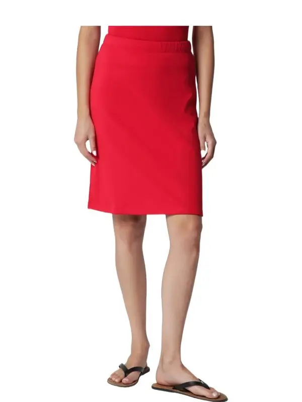 FLORE FLORE A-line Elastic-waist Skirt - Red