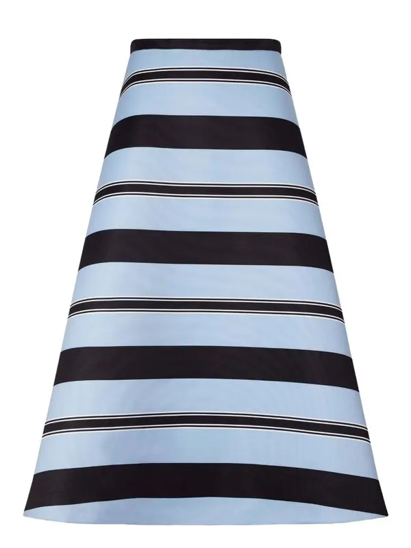 EMILIA WICKSTEAD Waistdefined Midi Dress - Blue