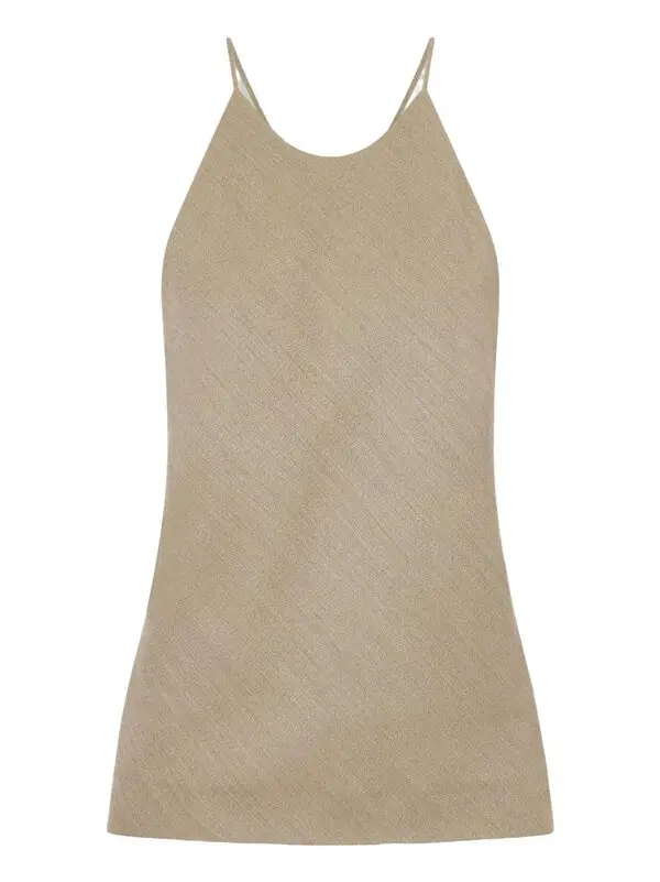 Calvin Klein Metallic Thread Camisole Top - No