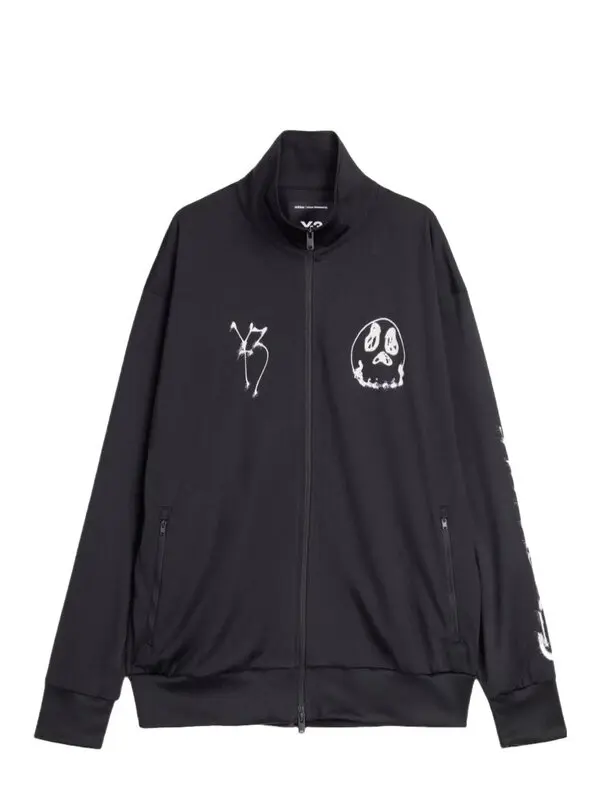 Y3 Chito Graphic Track Top - Black