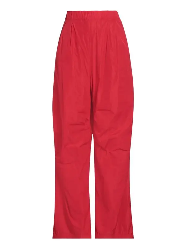 Max Mara Loose Straight-leg Pants - Red