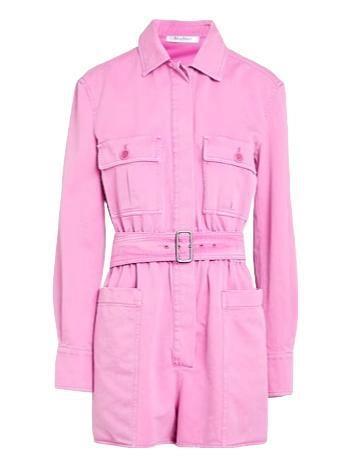Max Mara Denim Dungarees - Pink