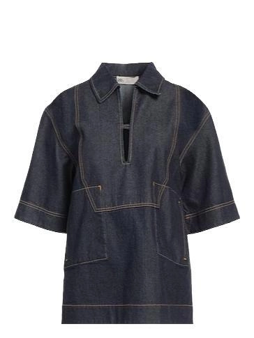 Tory Burch Denim Shirt - Black