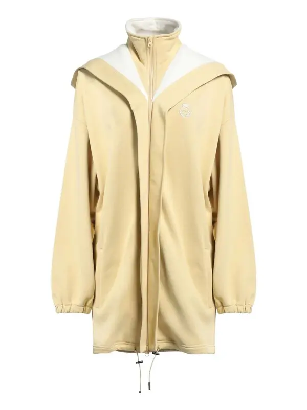 Isabel Marant Étoile Hooded Fleece Sweatshirt - Nude