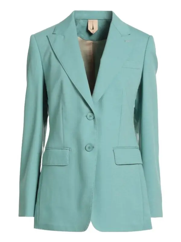 Max Mara Single-breasted Blazer - Green