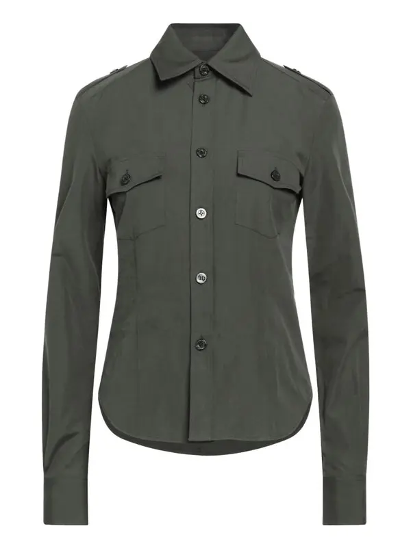 Saint Laurent Long Sleeve Shirt - Black