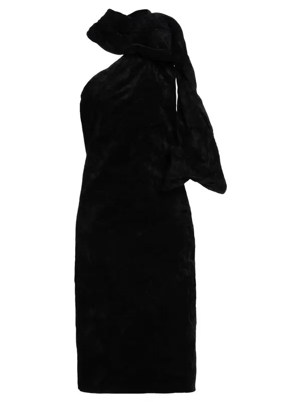 Sportmax Velvet Dress - Black