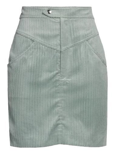 Isabel Marant Étoile Logo Mini Skirt - Gray