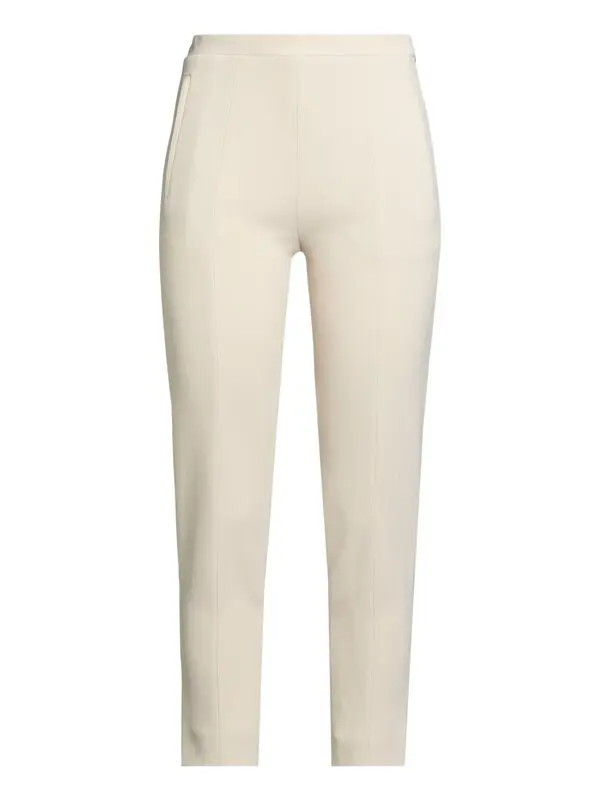 Chloé Plain Colour Casual Trousers - Nude