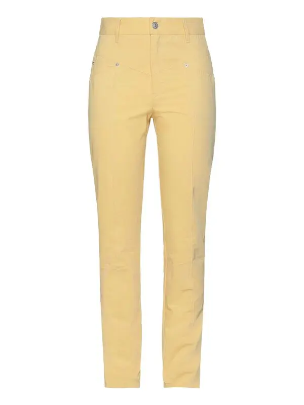 Isabel Marant Étoile High-waisted Slim-fit Skinny Pants - Nude