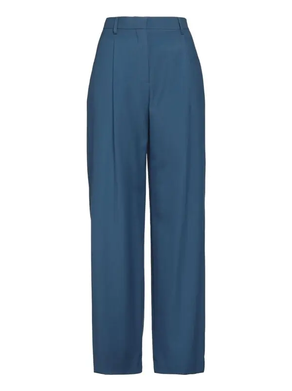 Burberry Straight-leg Trousers - Blue
