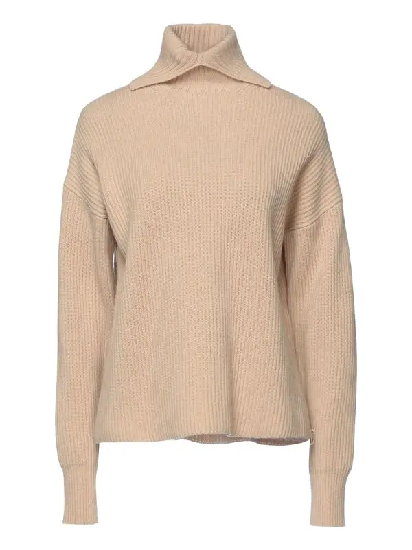Sportmax Turtleneck Sweater - Nude