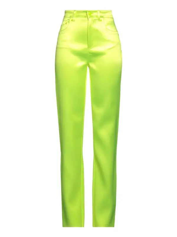 Sportmax High-waisted Straight-leg Trousers - Green