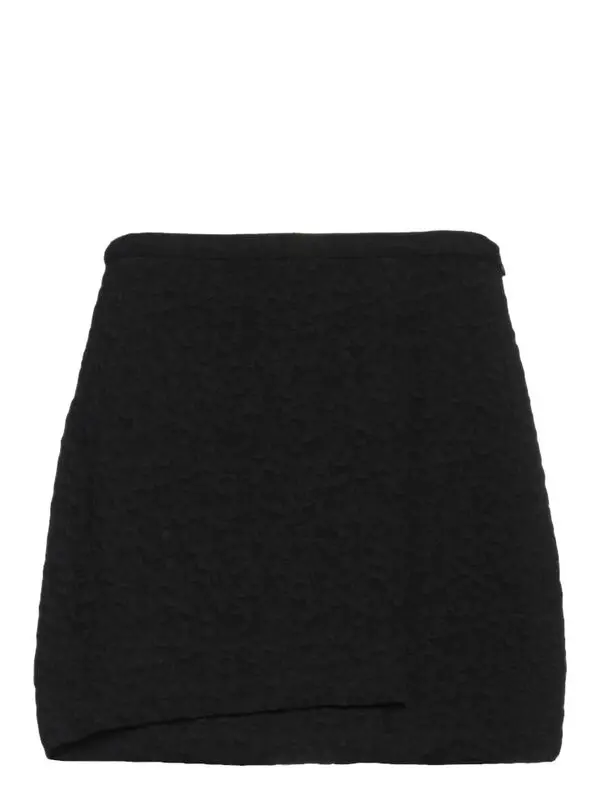 GANNI Flared Skirt - Black