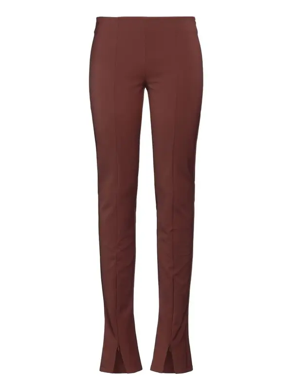 Sportmax Solid Color Stretch Trousers - Red
