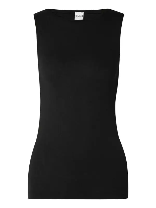 Wolford Fitted Sleeveless Top - Black