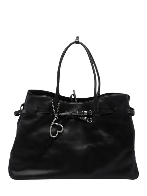 MARGESHERWOOD Grandma Charm Tote Bag - Black