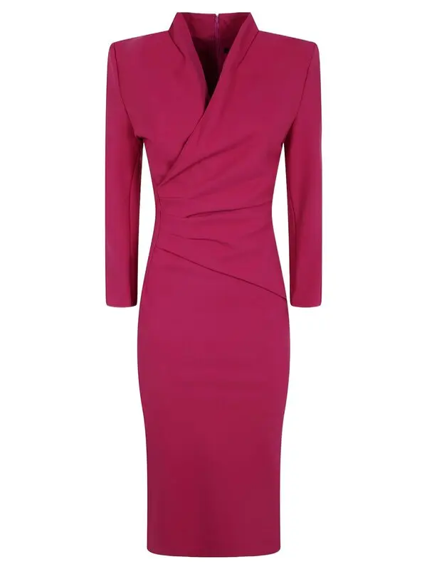 Chiara Boni La Petite Robe Demei Zip Dress - Red
