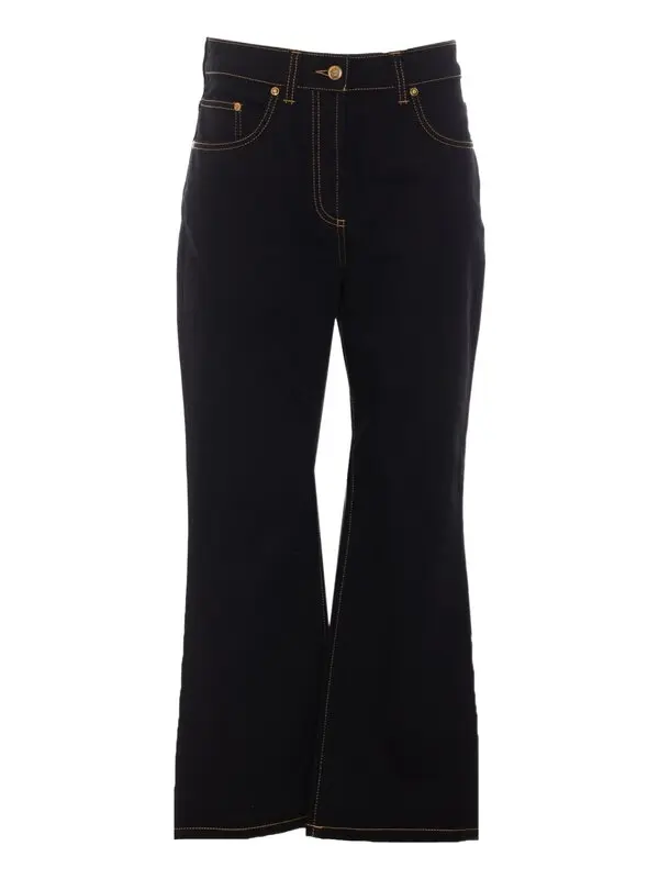 Versace Straight Leg Jeans - Black
