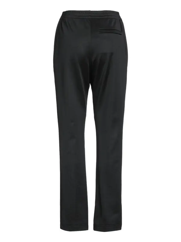 Burberry High-waist Straight-leg Pants - Black