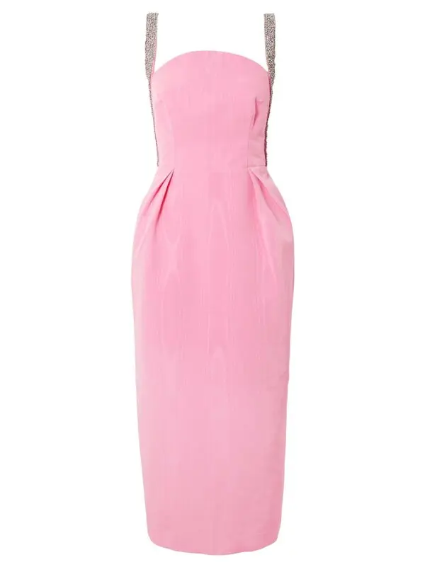 Rebecca Vallance Crystal Embellished Midi Dress - No