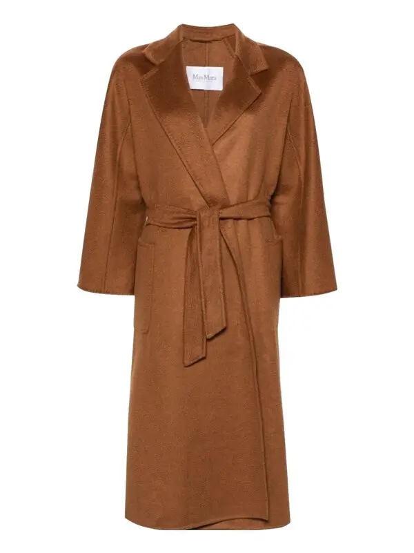 Max Mara Long-sleeved Coat - Brown