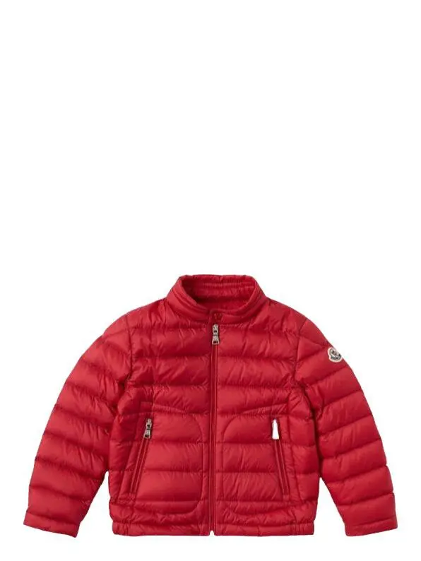 Moncler Nylon Packable Down Jacket - Red