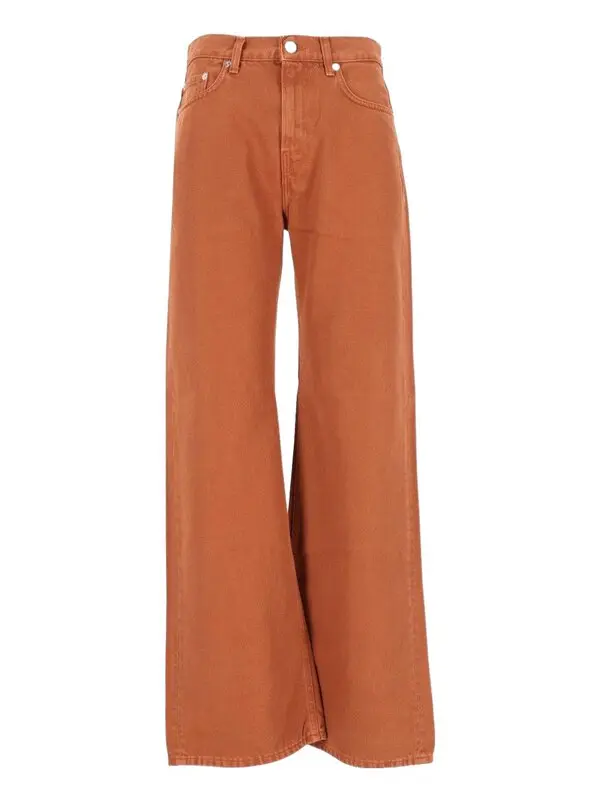 HAIKURE Logo Jeans - Brown