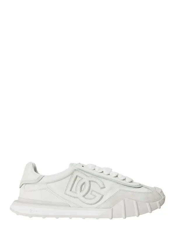 Dolce & Gabbana Embroidered Logo Sneakers - No