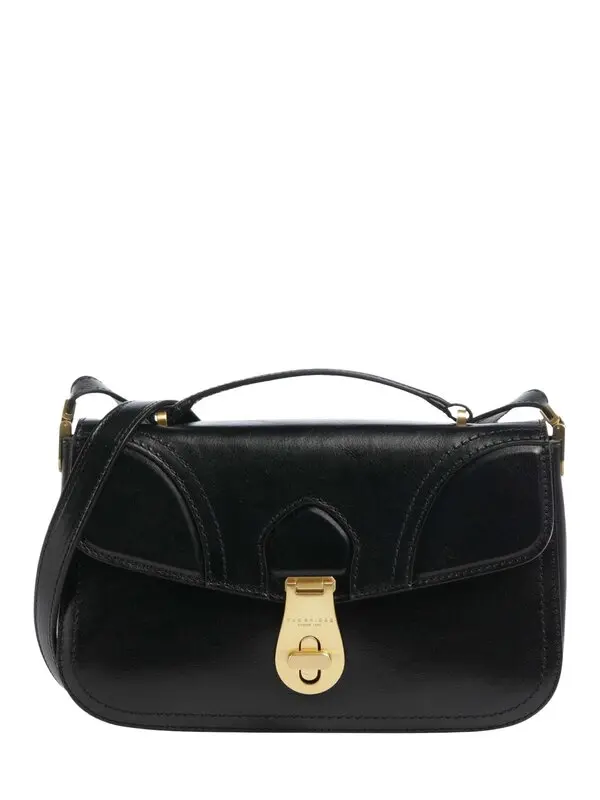 THE BRIDGE Flap Shoulder Bag - Nero