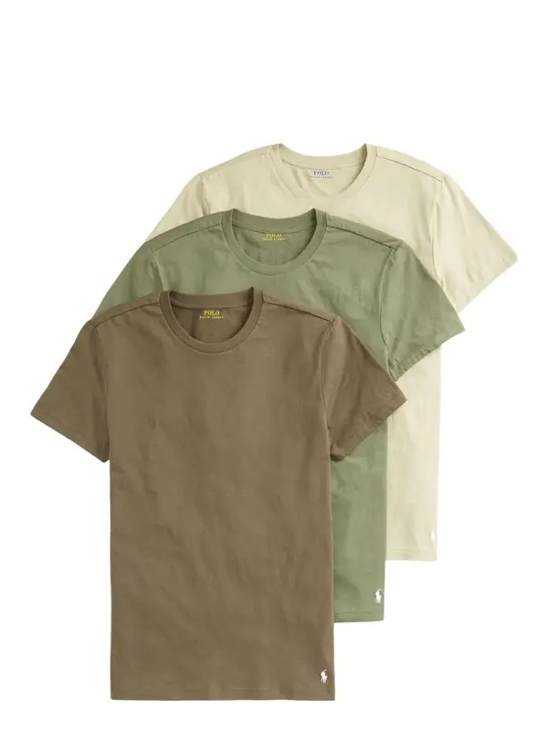 Polo Ralph Lauren Cotton T-shirts 3 Pack - No