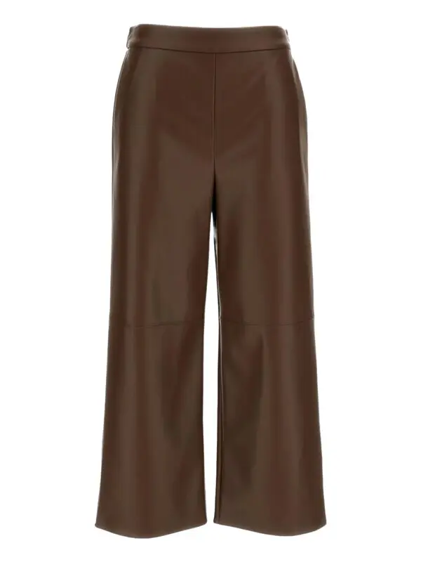 Max Mara Straight Leg Pants - Brown