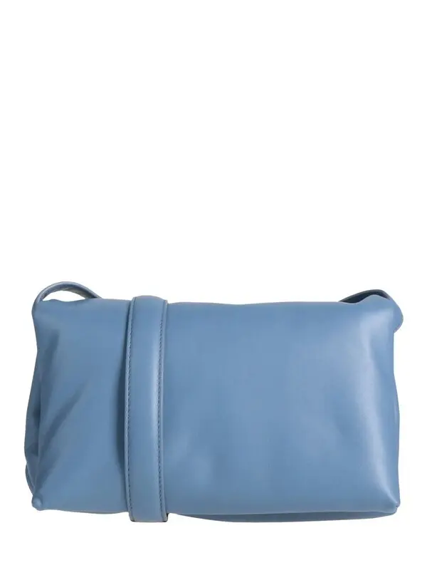 Marni Leather Shoulder Bag - Blue