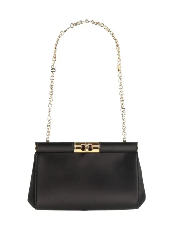 Dolce & Gabbana Satin Clutch - Black